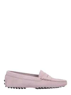 TOD'S Loafers In Leather Lilac