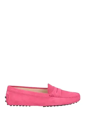 TOD'S Loafers In Leather Magenta