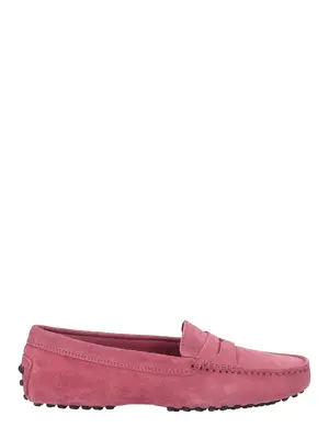 TOD'S Loafers In Leather Pastel Pink