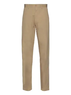MAISON MARGIELA MAISON MARGIELA Cotton Tapered Leg Pants Sand