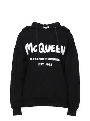 Alexander McQueen Fleece Sweatshirt - Black