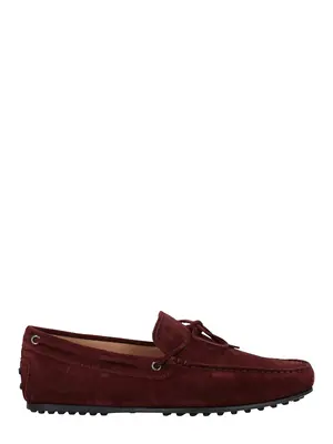 TOD'S TOD'S Leather Loafers Deep Purple