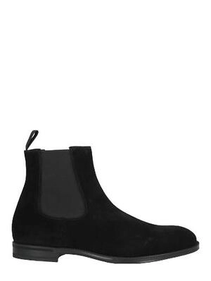 DOUCAL'S Leather Chelsea Boots - Black