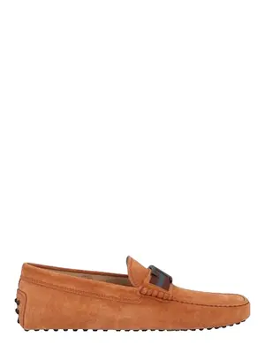 TOD'S TOD'S Leather Loafers Orange