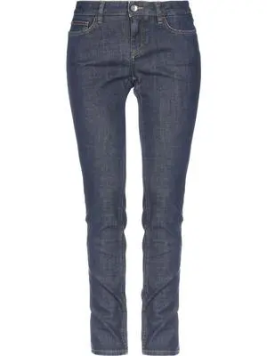 Dolce & Gabbana Skinny Jeans With Appliqués - Blue