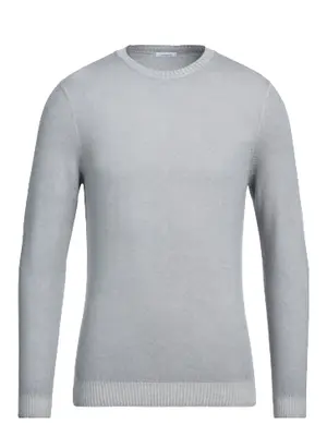 Malo Sweater In Virgin Wool Light Grey