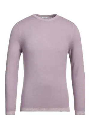 Malo Sweater In Virgin Wool Lilac