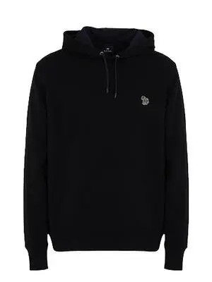 Paul Smith Regular-fit Organic Cotton Hoodie - Black