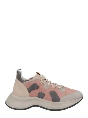 Hogan Leather Chunky Sneakers - Pink