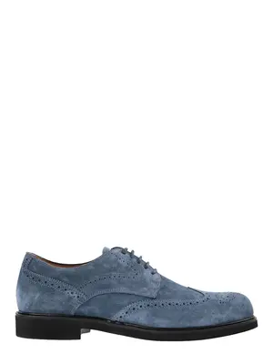 TOD'S TOD'S Leather Lace-Up Brogues Pastel Blue