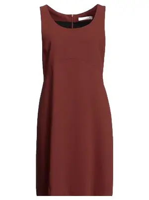 See By Chloé SEE BY CHLOÉ Flared Mini Dress Brown