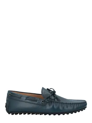 TOD'S TOD'S Leather Loafers Slate Blue