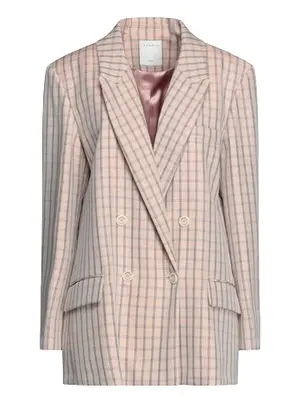 Sandro Checked Blazer - Pink
