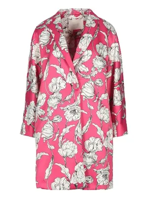 SEVENTY VENEZIA SEVENTY VENEZIA Floral Trench Coat Pink