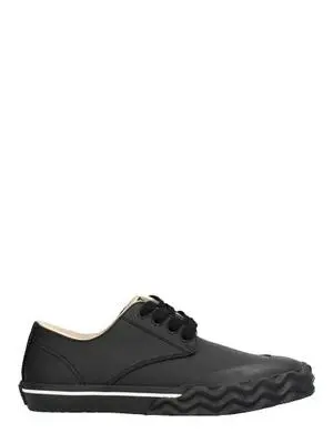 MAISON MARGIELA Soft Leather Sneakers - Black