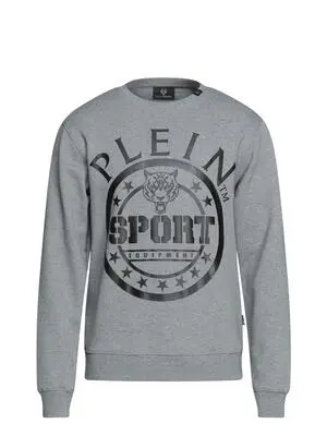 PLEIN SPORT Sweatshirt In Cotton And Polyester - Grey