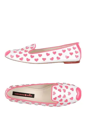 KATIE GRAND LOVES HOGAN Leather Loafers - Pink
