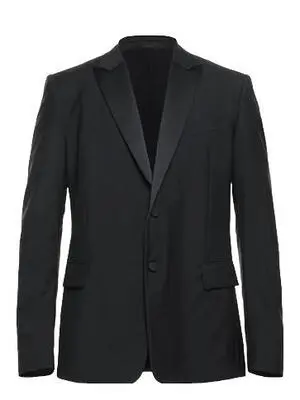 Valentino Garavani Blazer Size Wool, Mohair Wool - Black