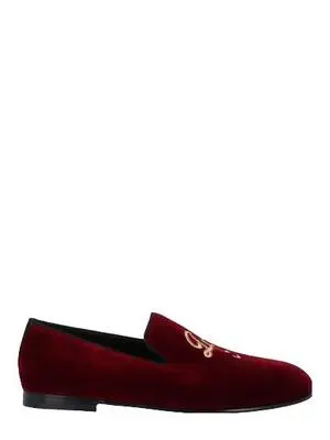 Dolce & Gabbana Textile Loafers - Red