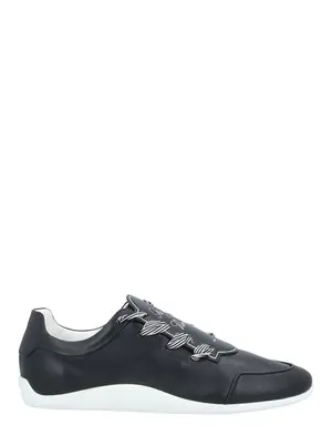 ROGER VIVIER Soft Leather Sneakers - Black