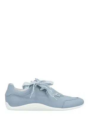 ROGER VIVIER Soft Leather Sneakers - Blue