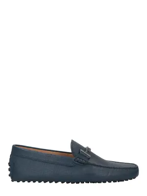 TOD'S TOD'S Leather Loafers Dark Blue
