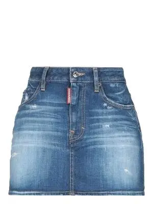 Dsquared2 Denim Pencil Skirt - Blue