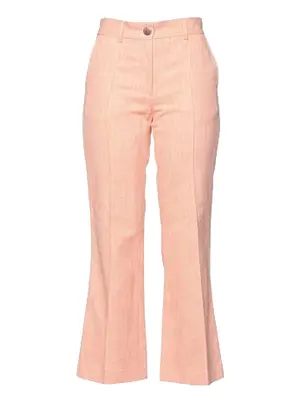 See By Chloé Flared Canvas Pants Pink