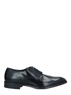 ANGELO PALLOTTA ANGELO PALLOTTA Lace-Up Derby Shoes Black