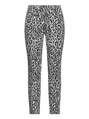 Blumarine BLUMARINE Leopard-Print Skinny Jeans Grey