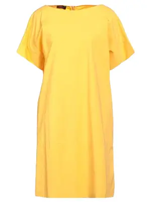 Les Copains Mini Flared Dress - Yellow