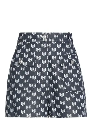 Maje MAJE Organic Cotton Shorts Midnight Blue