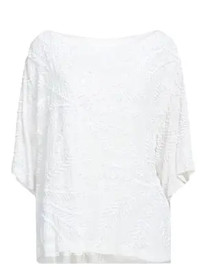 P.a.r.o.s.h P.A.R.O.S.H. Embellished Top White