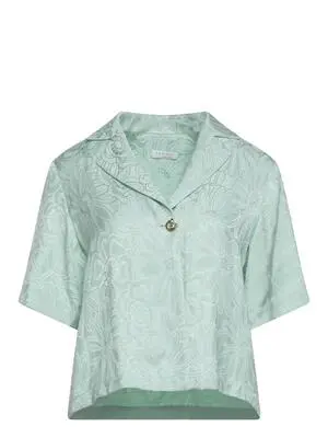 Sandro Sandro Jacquard Overshirt Light Green