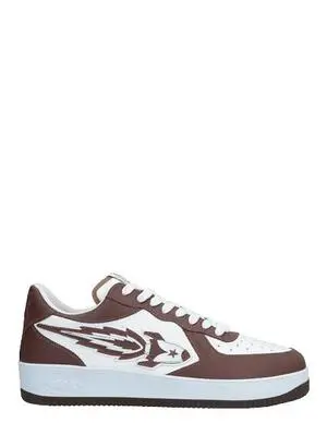 ENTERPRISE JAPAN Leather Sneakers Brown