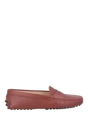 TOD'S TOD'S Leather Loafers Dark Brown
