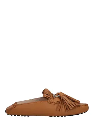 TOD'S TOD'S Leather Loafers Camel