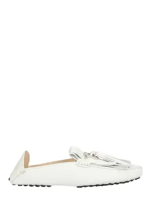 TOD'S TOD'S Leather Loafers White