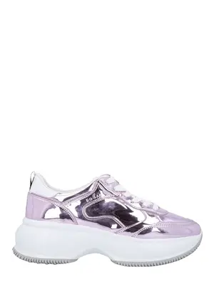 Hogan Leather Chunky Sneakers - Pink