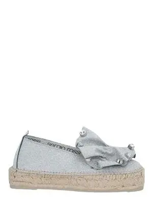 SERGIO ROSSI X MANEBÍ Espadrilles - Silver