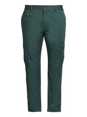 Dolce & Gabbana Dark Cotton-elastane Pants - Green