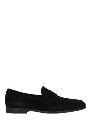 TOD'S TOD'S Leather Penny Loafers Black