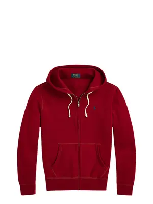 Polo Ralph Lauren POLO RALPH LAUREN Full Zip Fleece Hoodie Maroon