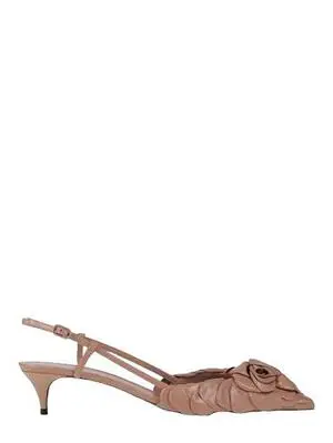 Valentino Garavani Atelier Leather Slingback Pumps Pink