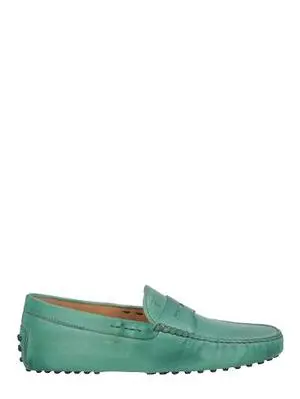 TOD'S TOD'S Loafers In Leather Green
