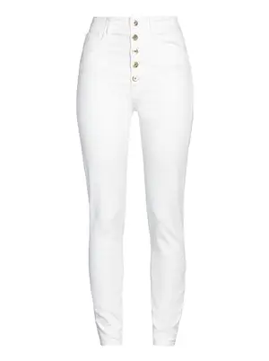 CYCLE CYCLE Slim-Leg Stretch Trousers White