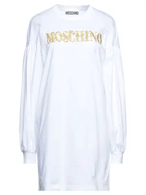 Moschino Mini T-Shirt Dress White