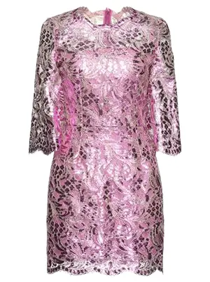 Dolce & Gabbana Mini Dress Pink