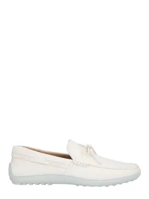 TOD'S Loafers In Leather White