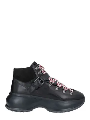 Hogan Leather Sneakers - Black